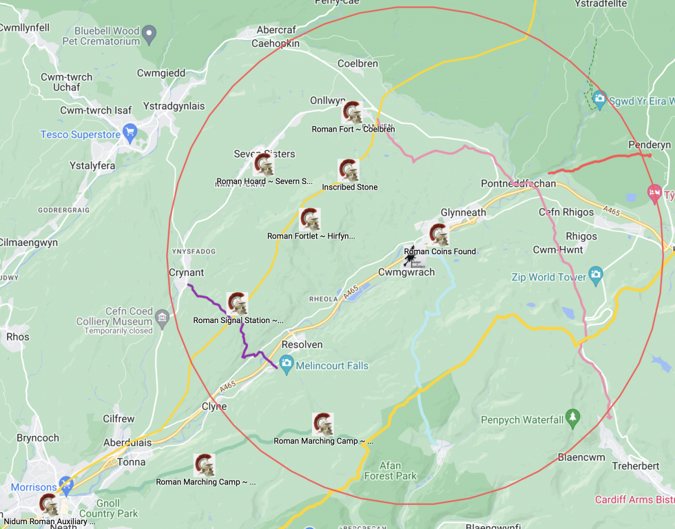 Roman invasion of Briton (and their affect on the Neath valley ...